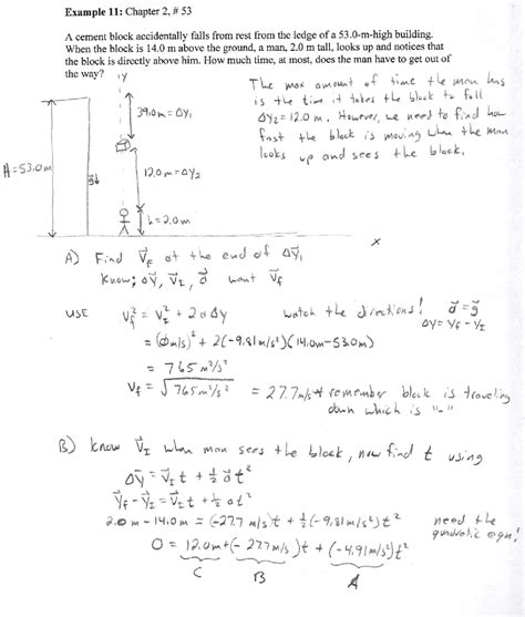 essential physics solution for example 11 phys 200 docsity