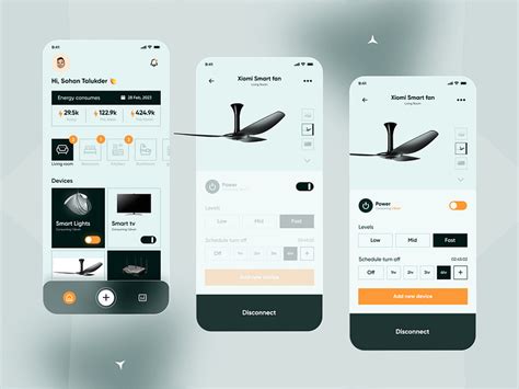 Smart Home Control App Design By Sohan Talukder On Dribbble