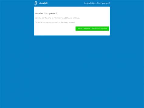 installation phpvms docs