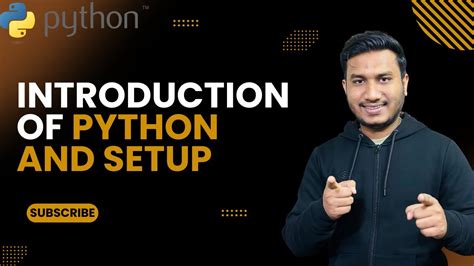 Introduction To Python And Setup The Complete Python Course Basic To