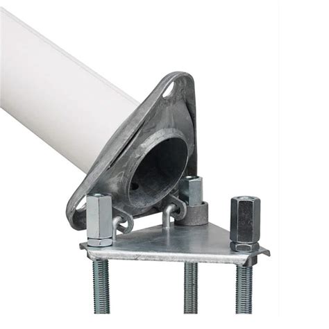 Heavy Duty Flag Pole Hinge Spinning Mast Fixture Base Flag Pole Hinge