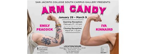 South Campus Gallery Presents Arm Candy