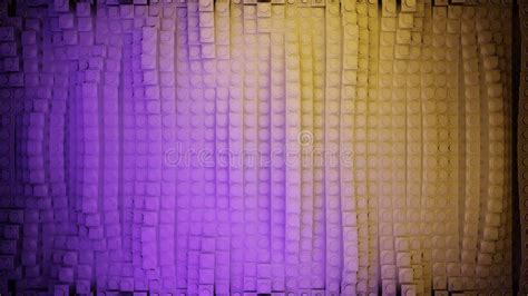 Colorful Lines Move With Wave Hypnotic Effect Design Stripes With Dots Move In 3d Waves Stock