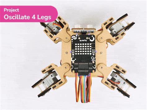 oscillator concept for quadruped example project