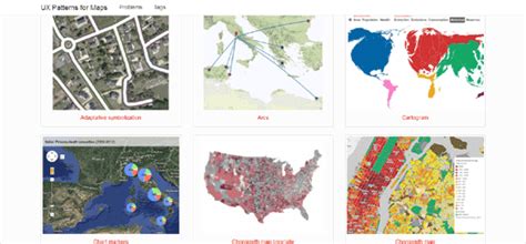 Maps Mania Design Patterns For Maps