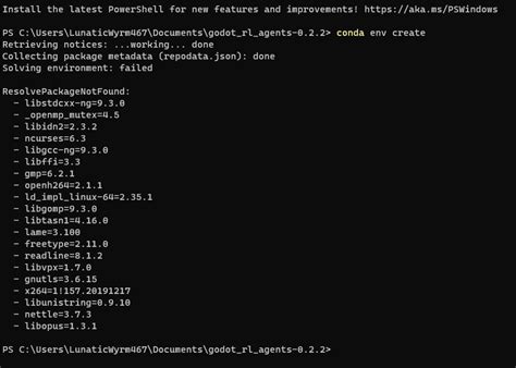 problem with installation · issue 81 · edbeeching godot rl agents · github