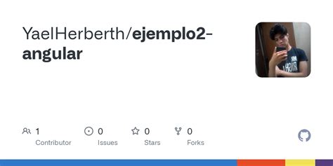 GitHub YaelHerberth Ejemplo2 Angular