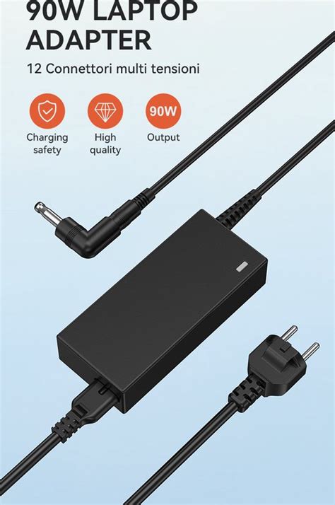 Mg Universele Laptop Adapter Laptop Lader Laptop Adapter Met 12 Aansluit Kopjes Bol