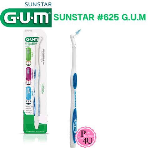 Sunstar Gum แปรงซอกฟัน ด้ามยาว Proxabrush Go Betweens รุ่น625 Interdental Brush Long Handle