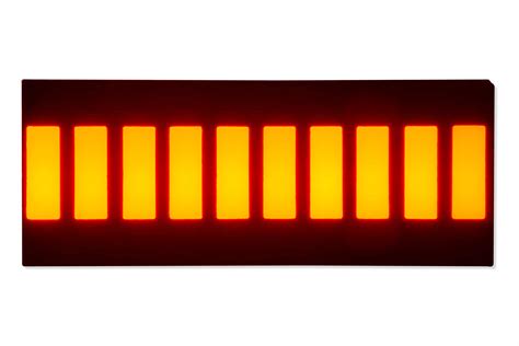 10 Segment Led Indicator Monochrome