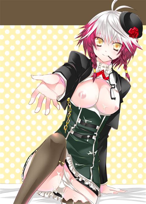 Rule 34 Braid Cum Cum On Body Cum On Upper Body Glasses Hat Highres