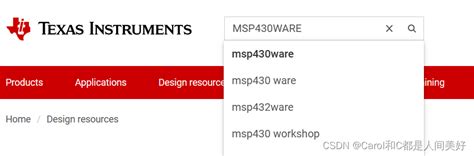 电赛日记 从零开始搭建msp430开发环境（ccs mspware） msp430ware csdn博客