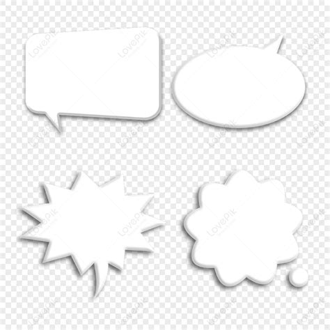 흰색 단순하고 실용적인 대화 일러스트 테두리상표사회적인 Png 일러스트 무료 다운로드 Lovepik