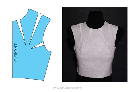 more ways to manipulate darts the shapes of fabric