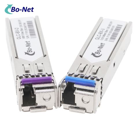 Cisco GLC-BX-U / GLC-BX-D 1.25G 1310 20KM BIDI SFP Transceiver Module ...