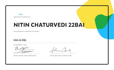 Nitin Chaturvedi On Linkedin Sql Dataanalysis Kagglelearning