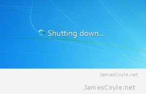 Windows Shutdown JamesCoyle Net Limited