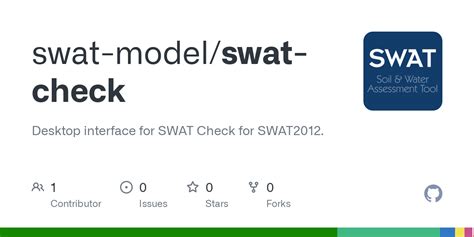 github swat model swat check desktop interface for swat check for