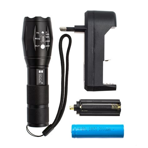 Latarka Taktyczna Led 1000lm Lb0110 Libox Elektro Met Rzeszów