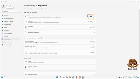 How To Turn Off Sticky Keys In Windows 11