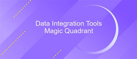 Data Integration Tools Magic Quadrant Apix Drive