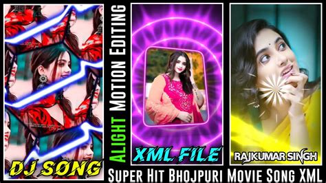 Kaune Disha Mein Leke Chala Re Batohiya Dj Song 🤫 Xml Project Alight Motion Editing Xml File