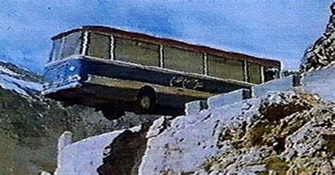Video Shows Taiwan Bus Reversing Over Cliff