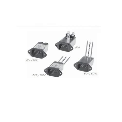 TE CAT C ED Corcom ED Series IEC Filtered Inlets TE Connectivity India Pvt Ltd