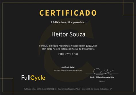 Heitor Souza On Linkedin Fullcycle Techlearning Hexagonalarchitecture Softwareengineering