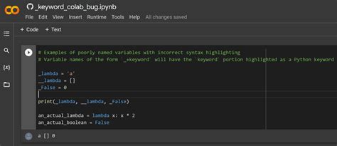Variable Names Of The Form Keyword Will Be Partially Highlighted As A Python Keyword · Issue