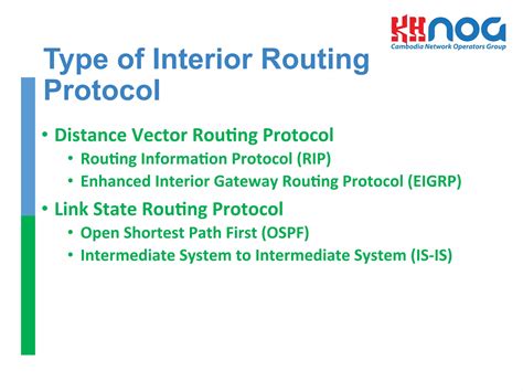 Interior Routing Protocols Ppt
