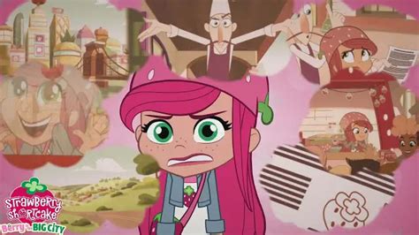 کارتون توت فرنگی با داستان مرد پای بنفش