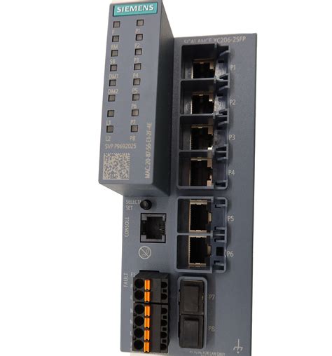 Siemens 6gk5206 2bs00 2ac2 Scalance Xc206 2sfp Manageable Layer 2 Ie Switch
