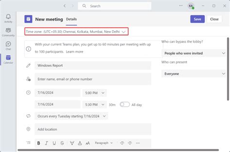 Unable To Create Meetings In Microsoft Teams Solved