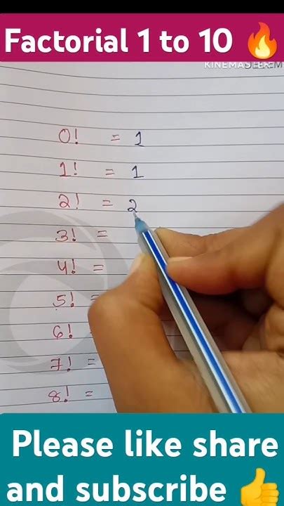 Factorial Simplification Tricks Maths Tricks Maths Mathstricks Education Shorts Ytshorts