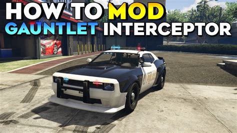 Gta 5 Online How To Customize Gauntlet Interceptor Full Customization