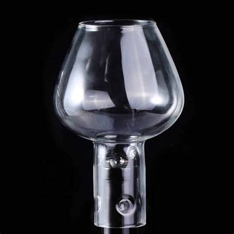 Wine Bottle Oil Lamp Glass Chimney Globe Flame Protector