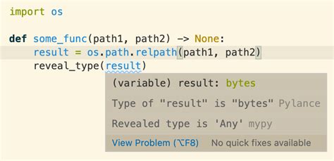 pylance infers wrong return type for overloaded function with unknown