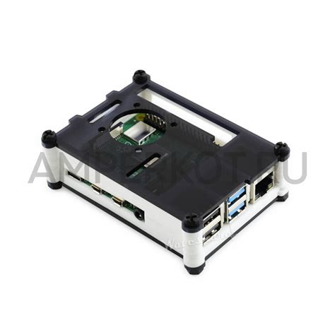 Купить Акриловый корпус Waveshare для Raspberry Pi 4