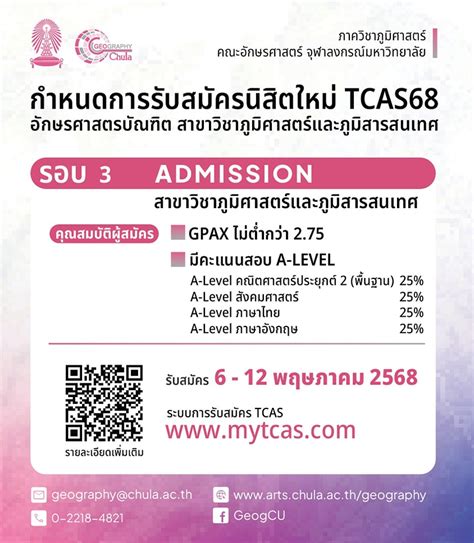 Department 🌏 หลักสูตรอักษรศาสตร์บัณฑิตสาขาภูมิศาสตร์และภูมิสารสนเทศ เปิดรับสมัครผู้สนใจเข้า