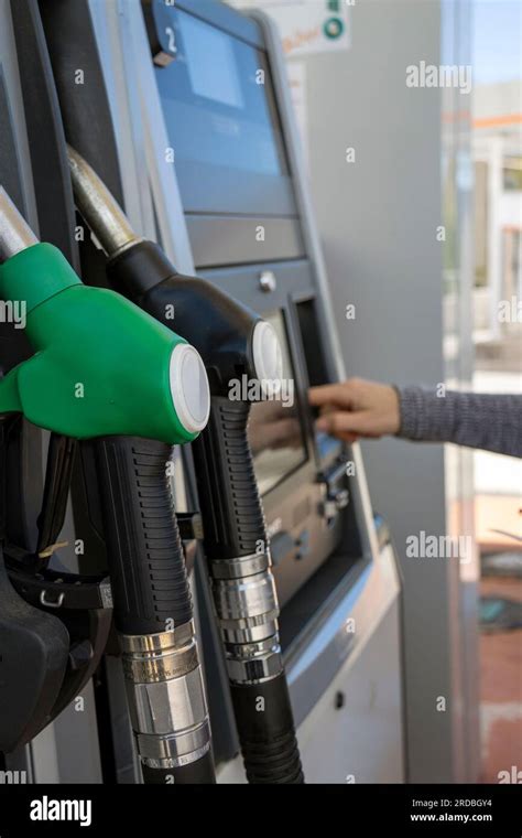 Service De Carburants Automatisé Banque De Photographies Et Dimages à Haute Résolution Alamy