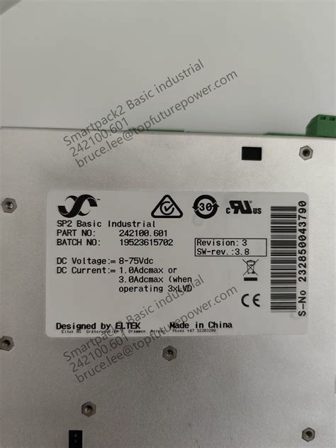 Eltek Smartpack2 Basic Industrial Controller Module 242100 601