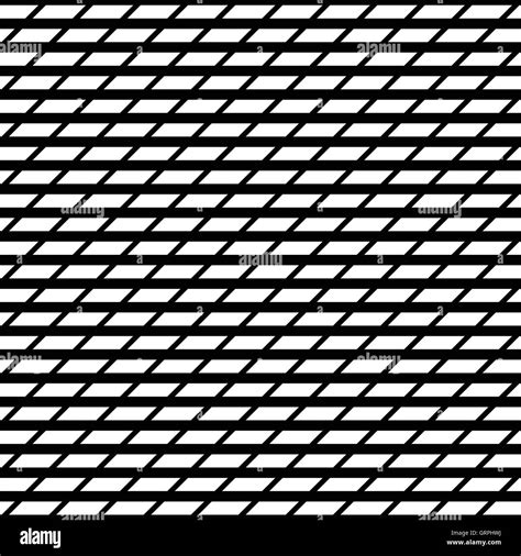 Tileable Grid Mesh Geometric Pattern Series Repeatable Monochrome Texture Stock Vector Image