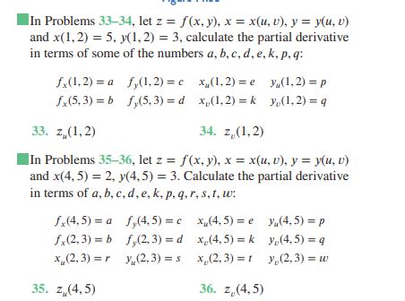 Solved In Problems 33 34 Let Z F X Y X X U V Y Y U V And Chegg Com