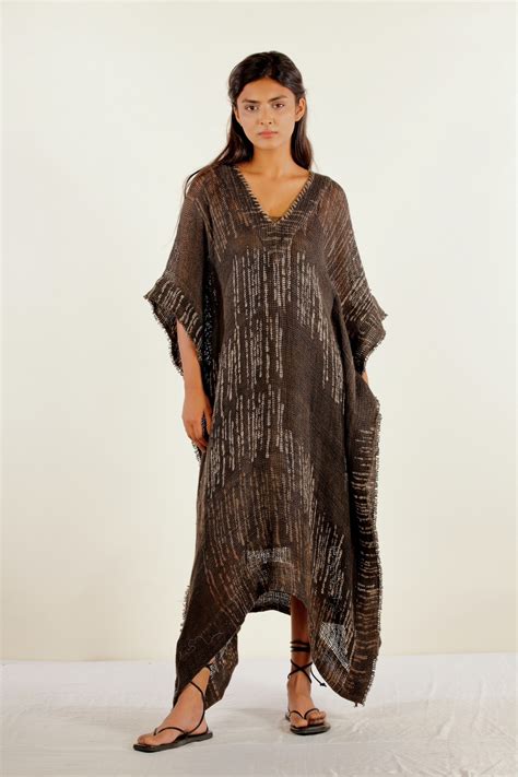 Look 008 Linen Kaftan