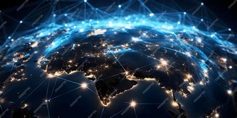 Intercontinental Connectivity Global Network Technology Facilitating Crossborder Communication