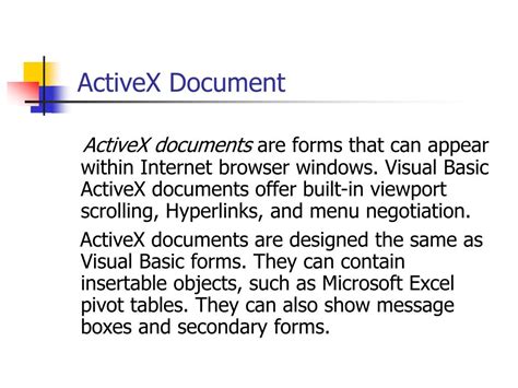 Ppt Asp Active Server Pages And Activex Powerpoint Presentation Id