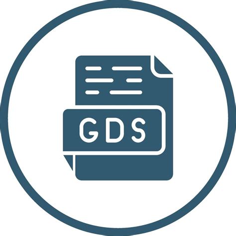 gds vector icon 40041847 vector art at vecteezy
