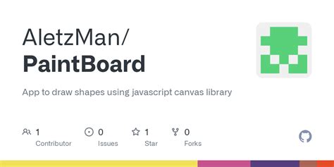 GitHub AletzMan PaintBoard App To Draw Shapes Using Javascript Canvas Library