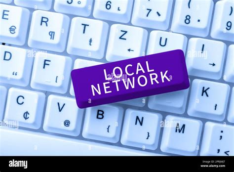 Handwriting Text Local Network Business Showcase Intranet Lan Radio
